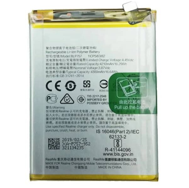 Original Realme C51 Battery Replacement Price in Chennai India - BLP923